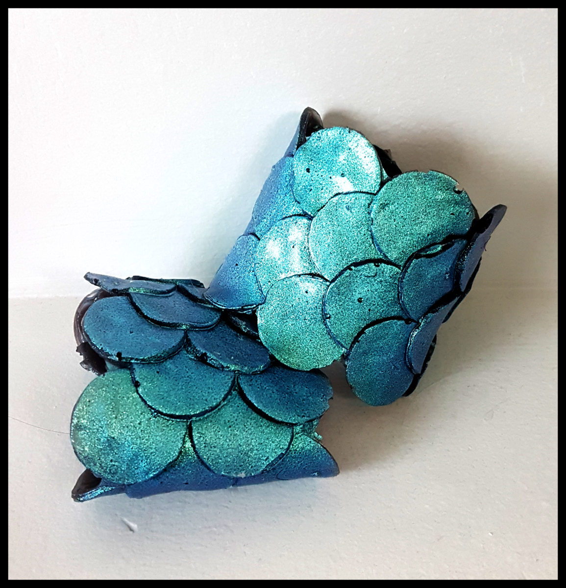 Mermaid Cuffs - Smooth edges (pair)