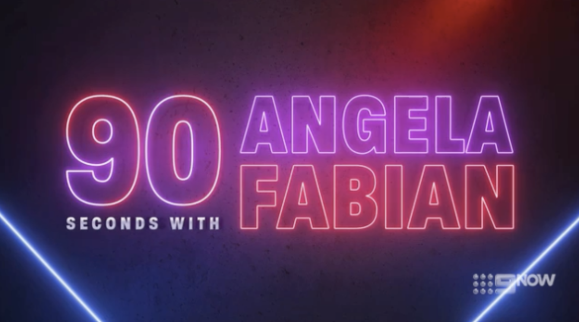 90 Seconds with Angela Fabian [The Voice 2020]