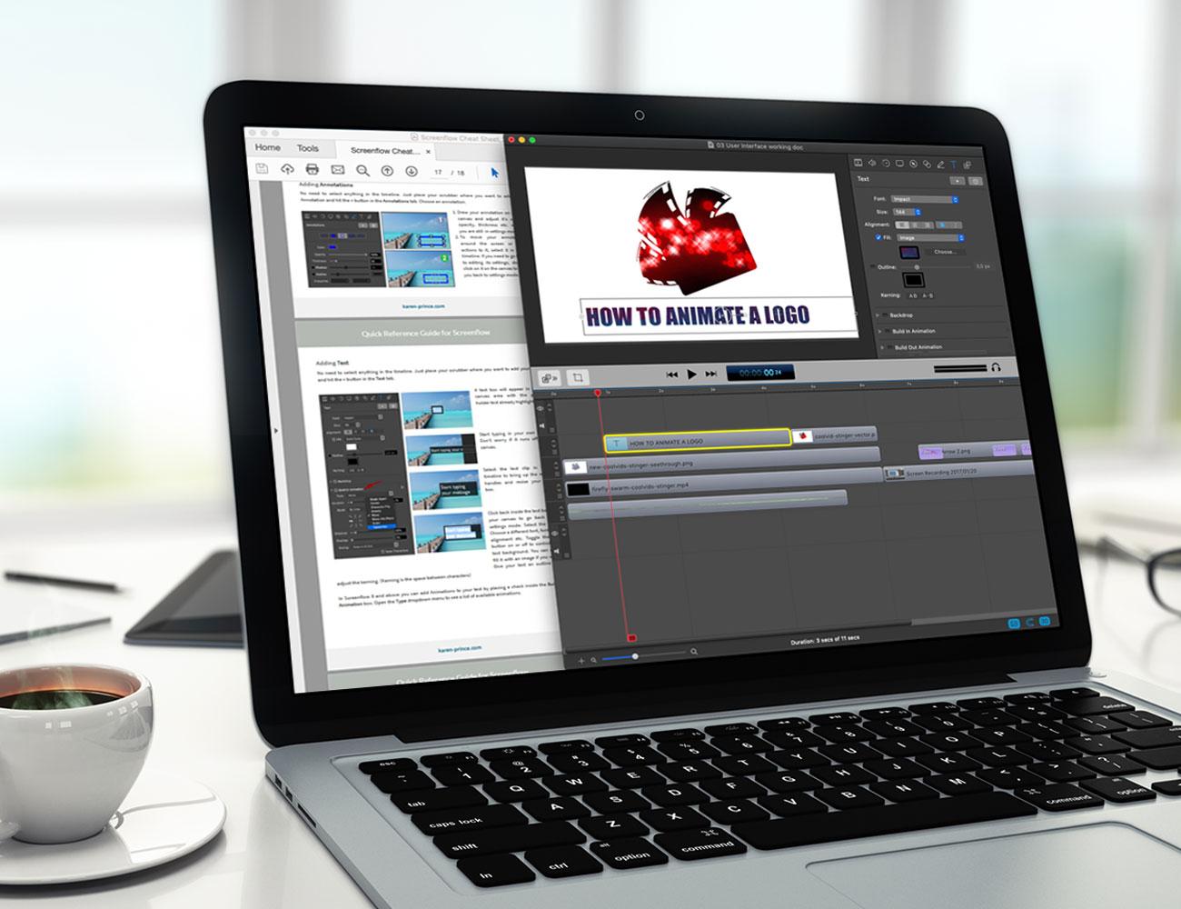 FREE Quick Start Guide to learning Screenflow 2020