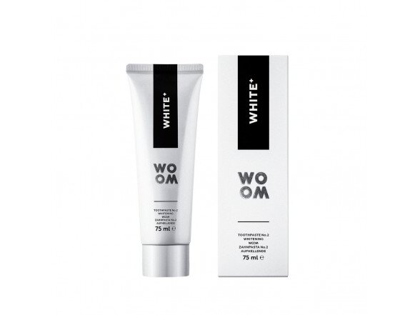 WOOM WHITE+ zobu pasta 75ml