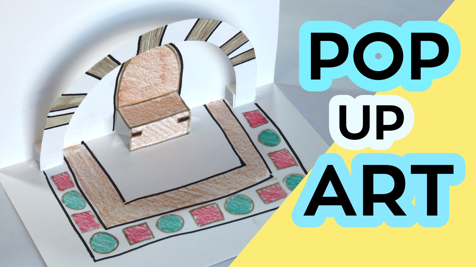 How to Draw the Easiest Face Profile using Colored Pencils